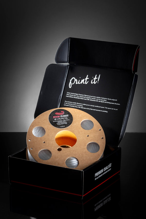 PCTG Filament Transparent - REDLINE FILAMENT